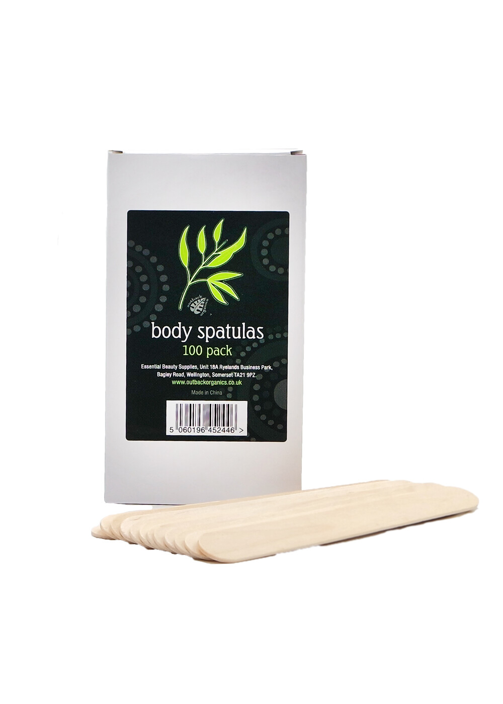 Outback Organics Body Spatulas 100pk | Shop | Essential Beauty Supplies