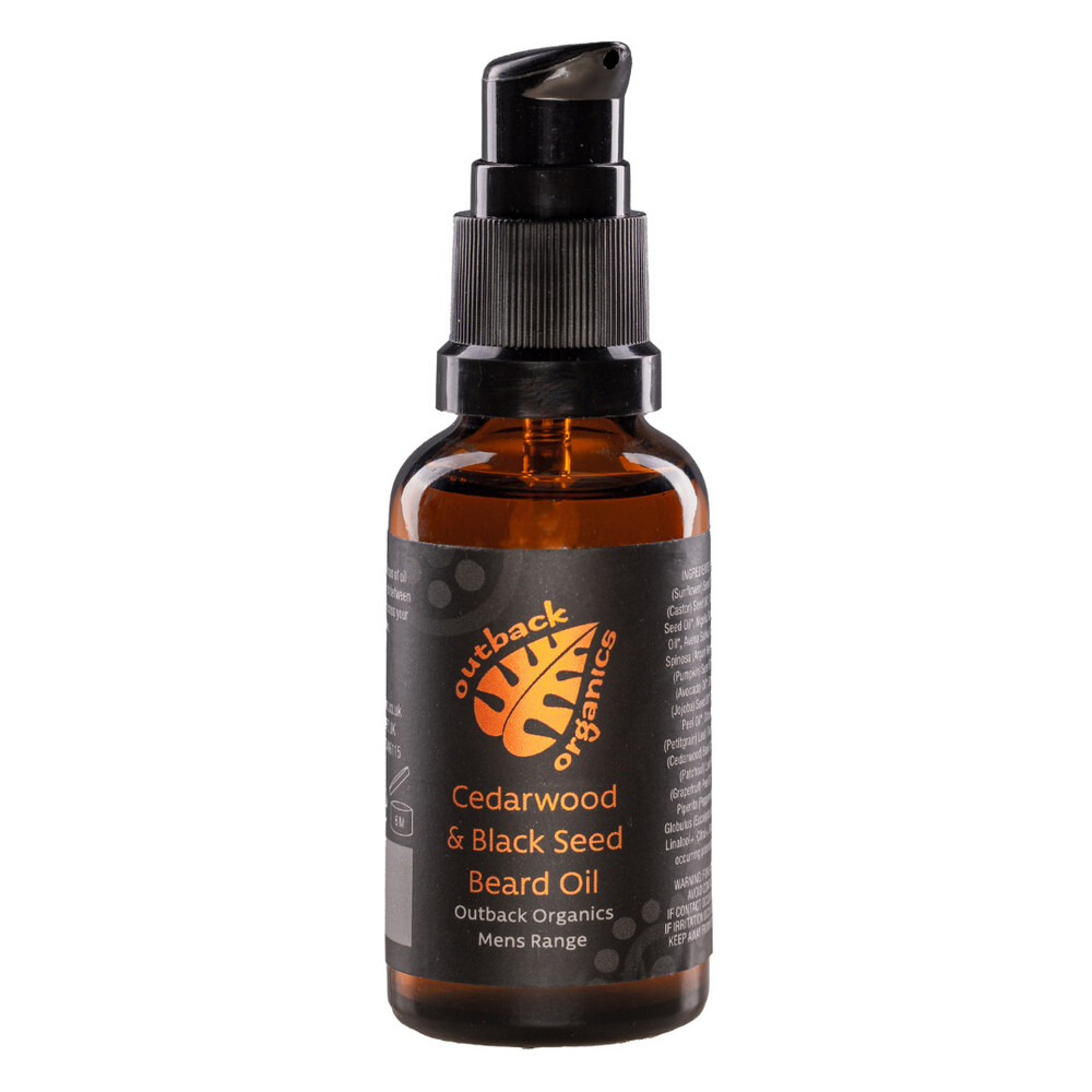 Outback Organics Cedarwood & Black Seed Beard Oil 30ml | Shop ...