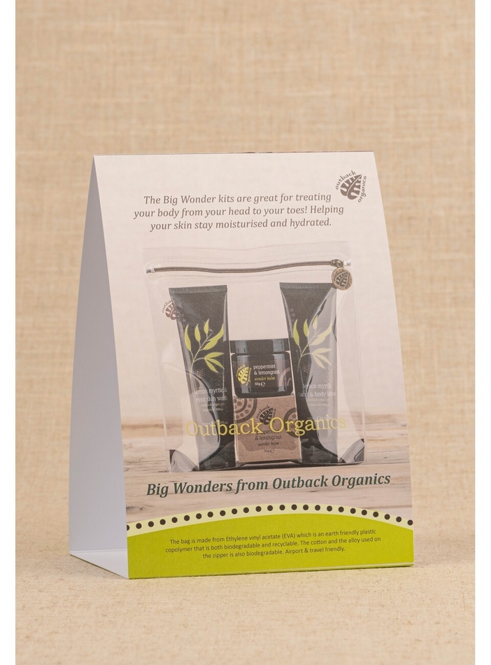 Outback Organics Big Wonders Front Desk Display | Shop | Essential ...