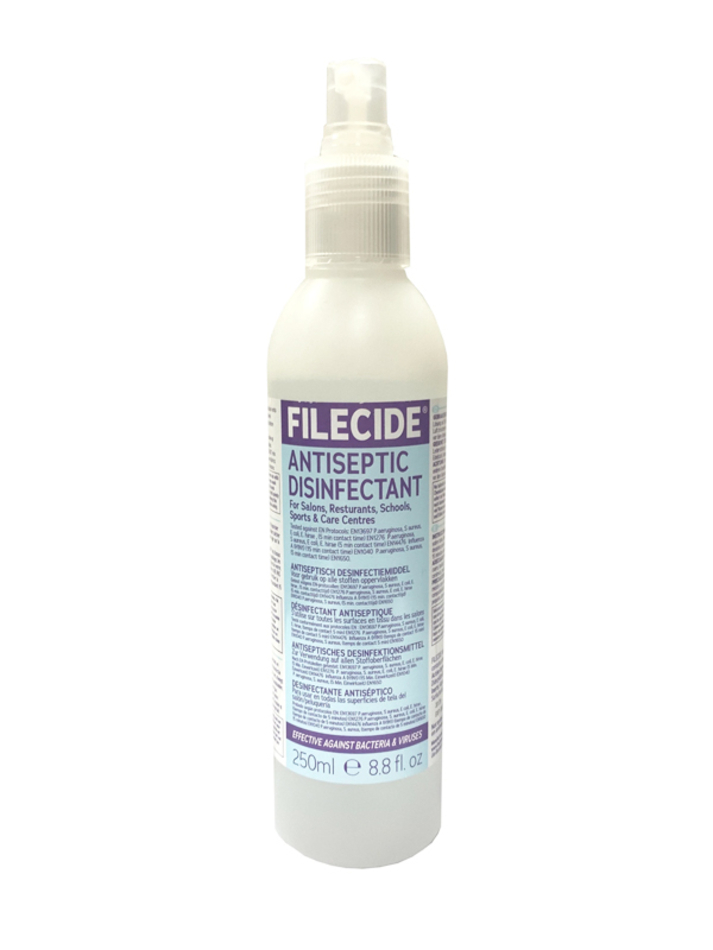 Filecide Antiseptic Disinfectant Spray 250ml | Shop | Essential Beauty ...