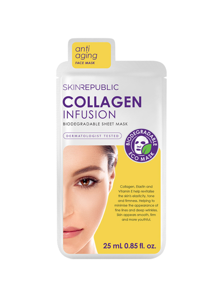 Skin Republic Collagen Infusion Mask | Shop | Essential Beauty Supplies